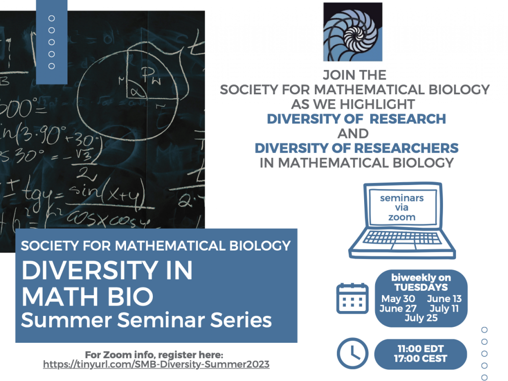 Diversity, equity and inclusion – Society for Mathematical Biology